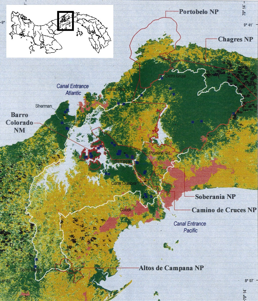 Panama watershed tree atlas